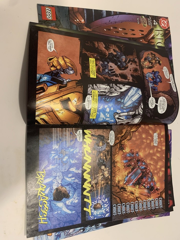 DC Lego 2002 Bionicle Comic Books Set Of 5 (issues 4, 5, 7, 8, 9) | eBay