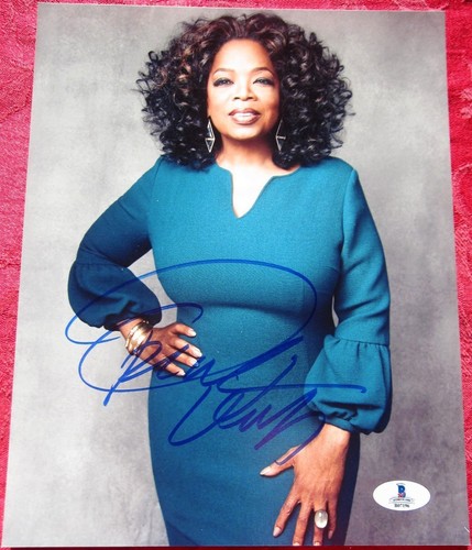 Oprah Winfrey signed 8x10 photo Beckett BAS Authentic autographed | eBay
