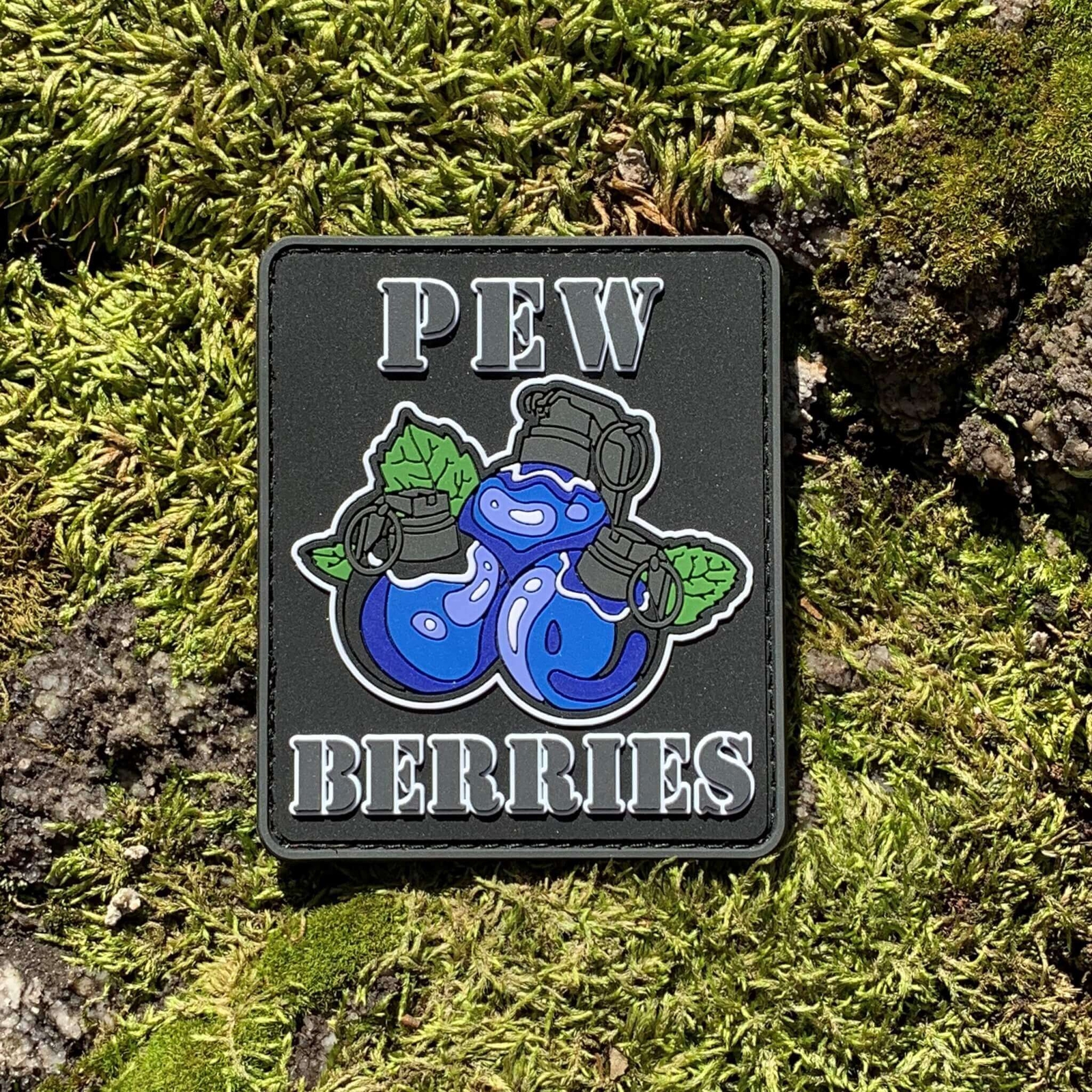 PEW Berries PVC Morale Patch | eBay