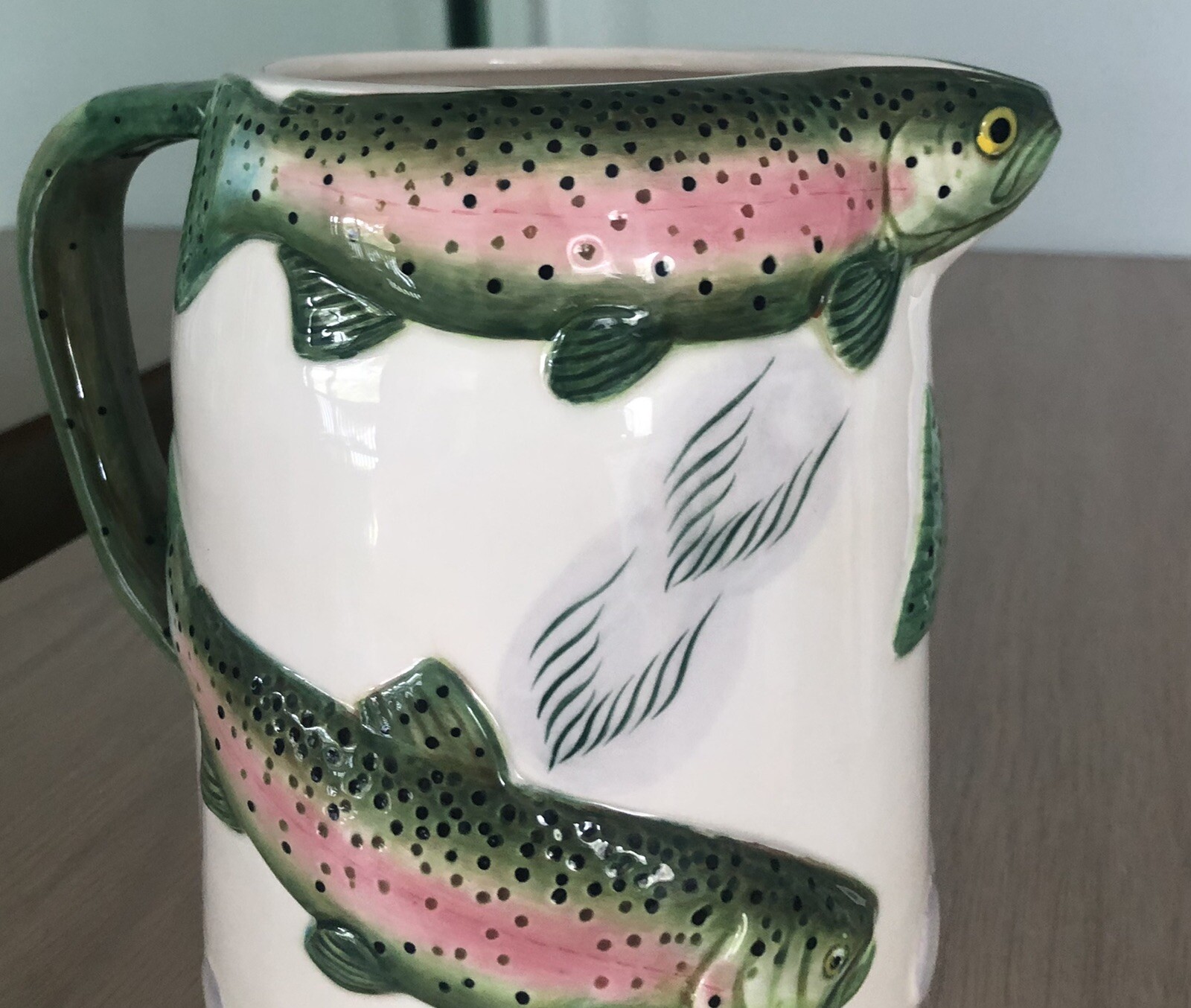 CCBC Craft Council of British Columbia Rainbow Trout 7” Pitcher | eBay