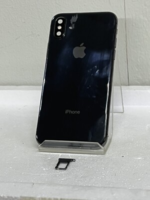 iPhone XS Back Housing Mid Frame SAPCE GRAY OEM Original Apple Pull A ...