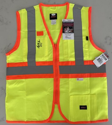 OFFICIAL Gail Lewis Signed Safety Vest Walmart Employee #844 - JSA COA ...