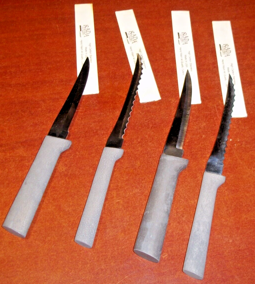Lot Of 4 Rada Knife Knives Paring Tomato Kitchen R126 R127 | eBay