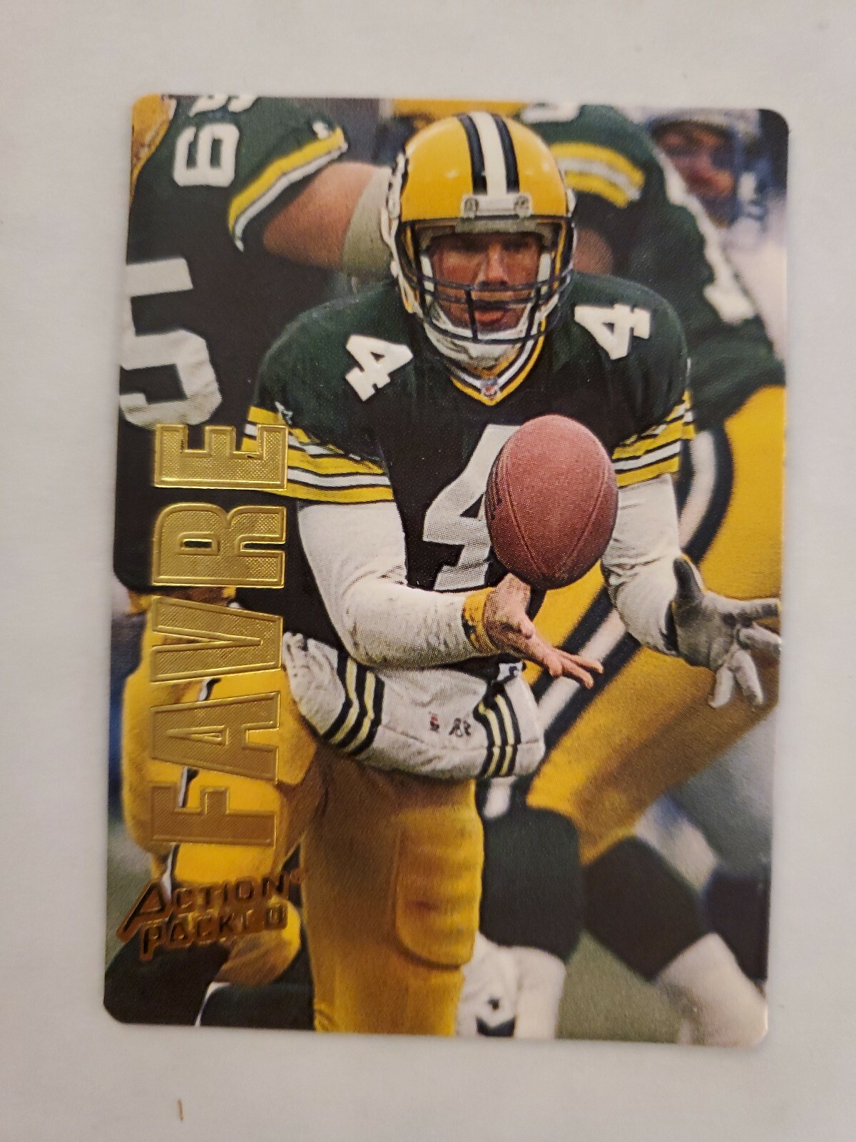 1993 Action Packed Brett Favre card #16. | eBay