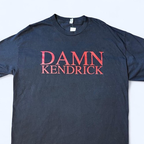 Kendrick Lamar Damn Tour Shirt XL Music Rap Merch Concert Black Red ...