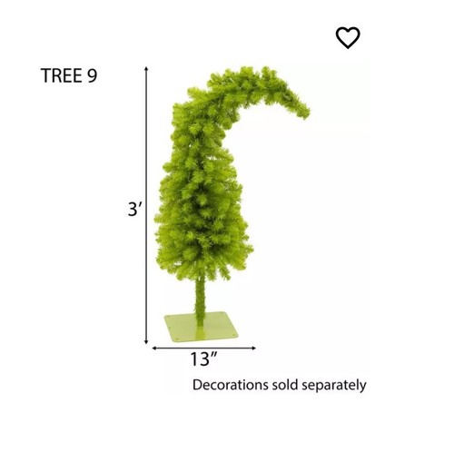 Hobby Lobby Whimsical Pre-Lit Christmas Tree 3ft Grinch Tree NEW IN BOX ...