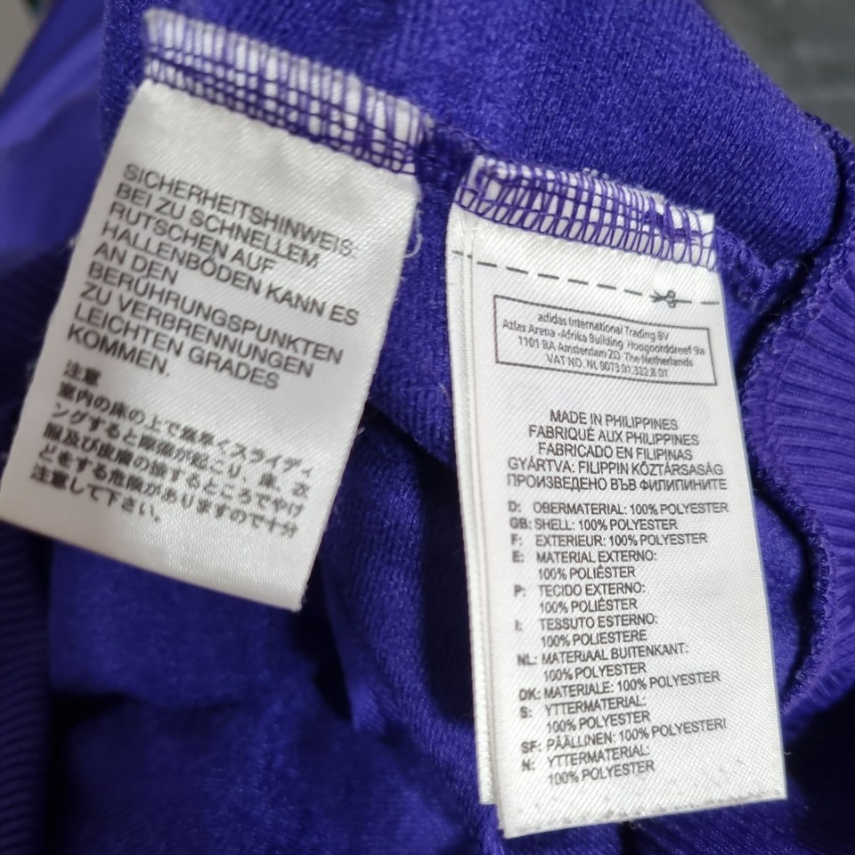 Adidas Originals Firebird Purple Tracksuit Top / Jacket Men's large ...