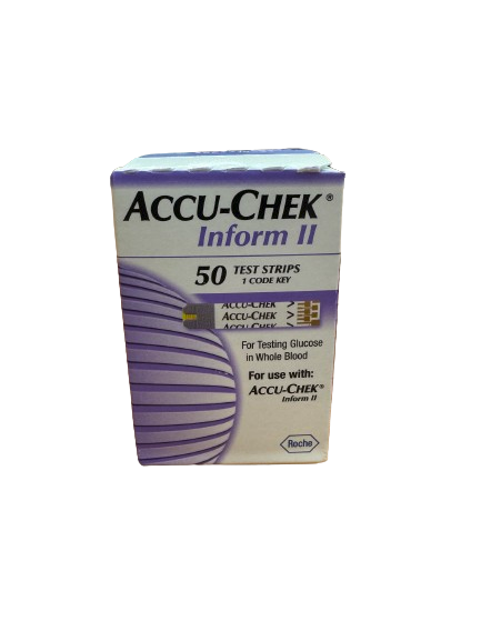 **Accu-Chek Inform II Diabetic Blood Glucose Test Strips Expires 10/ ...