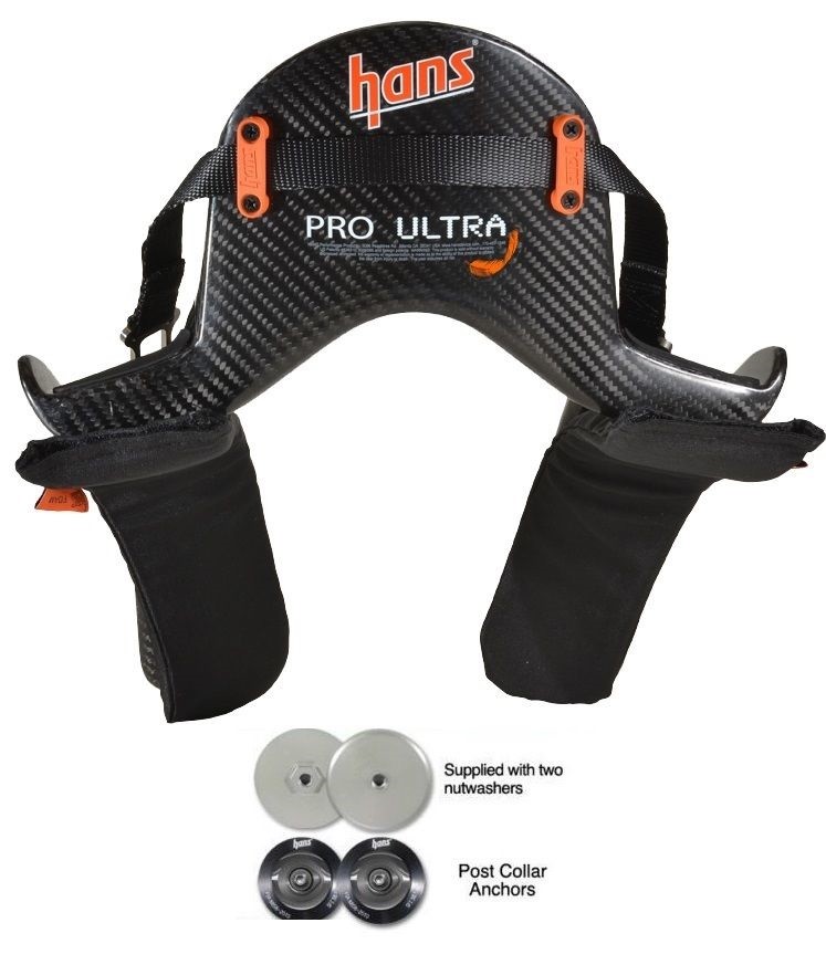 Medium Hans Device Pro Ultra Lite 20 Degree Sliding Tethers-SFI-FIA ...