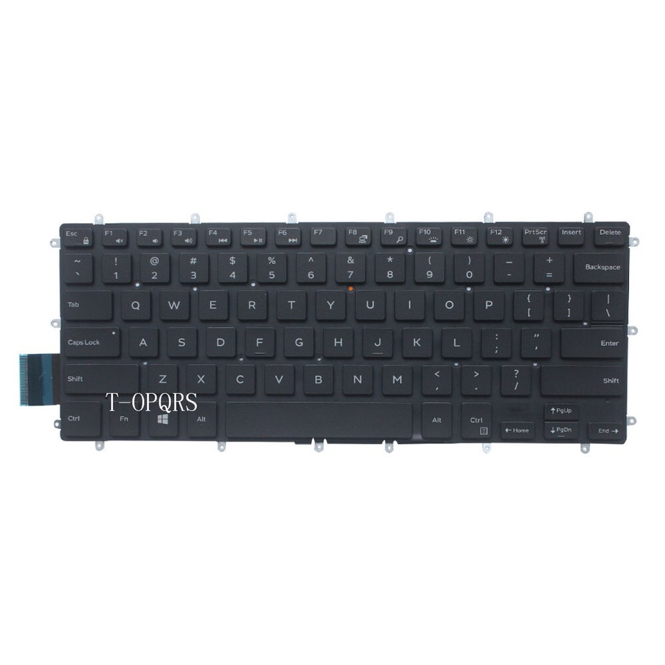 New FOR Dell Inspiron 13 5368 5378 5578 7368 7378 US Backlit Keyboard ...