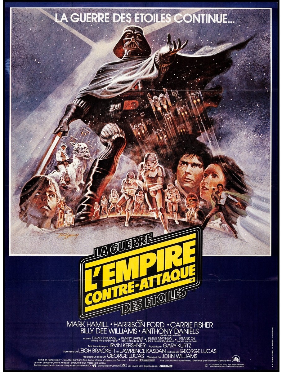 Affiche Du Film L'empire Contre Attaque
