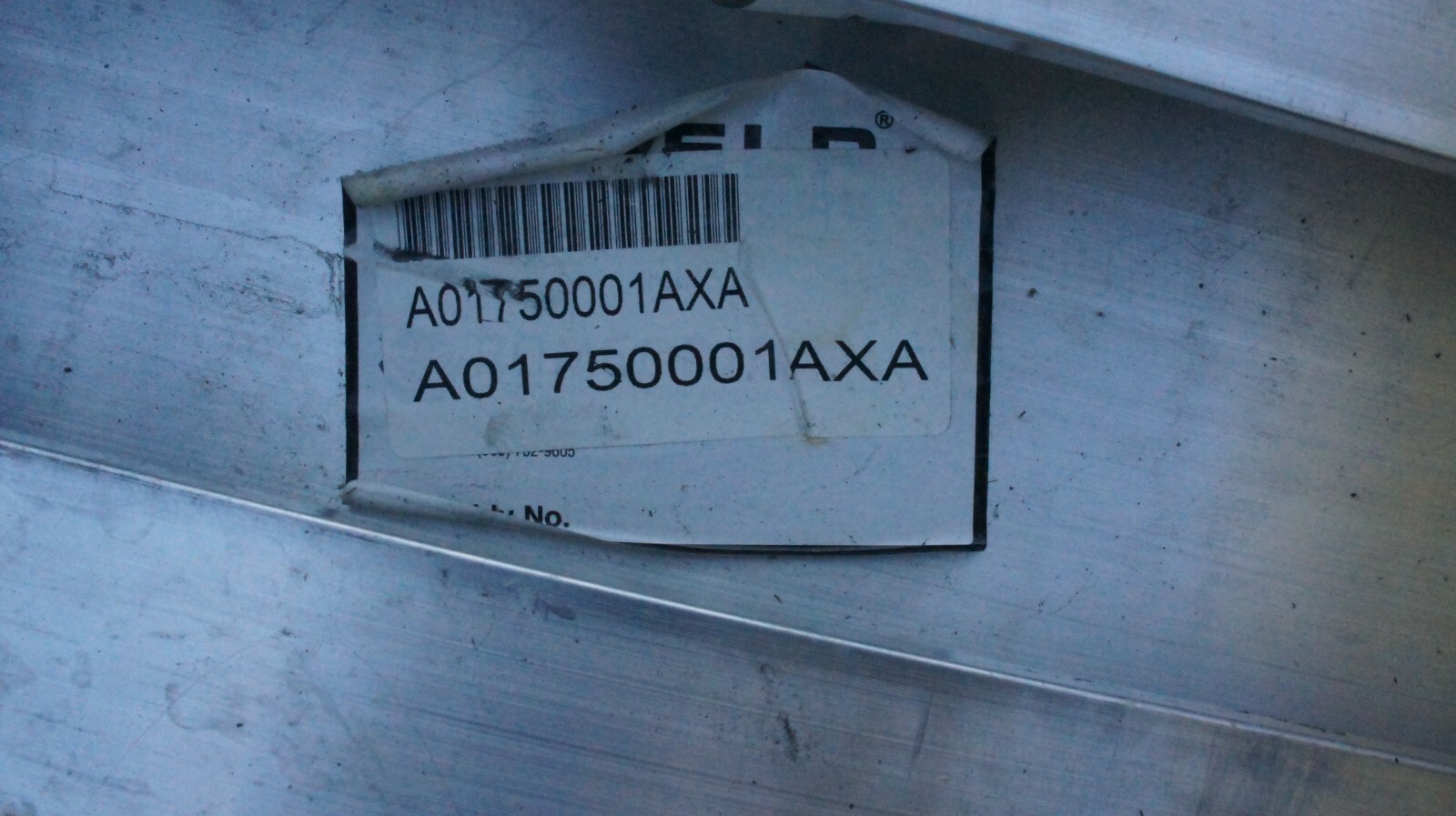 Rear Bus Bumper Assembly 30412 A01750001AXA (95x11x5inc Aluminum Frame ...