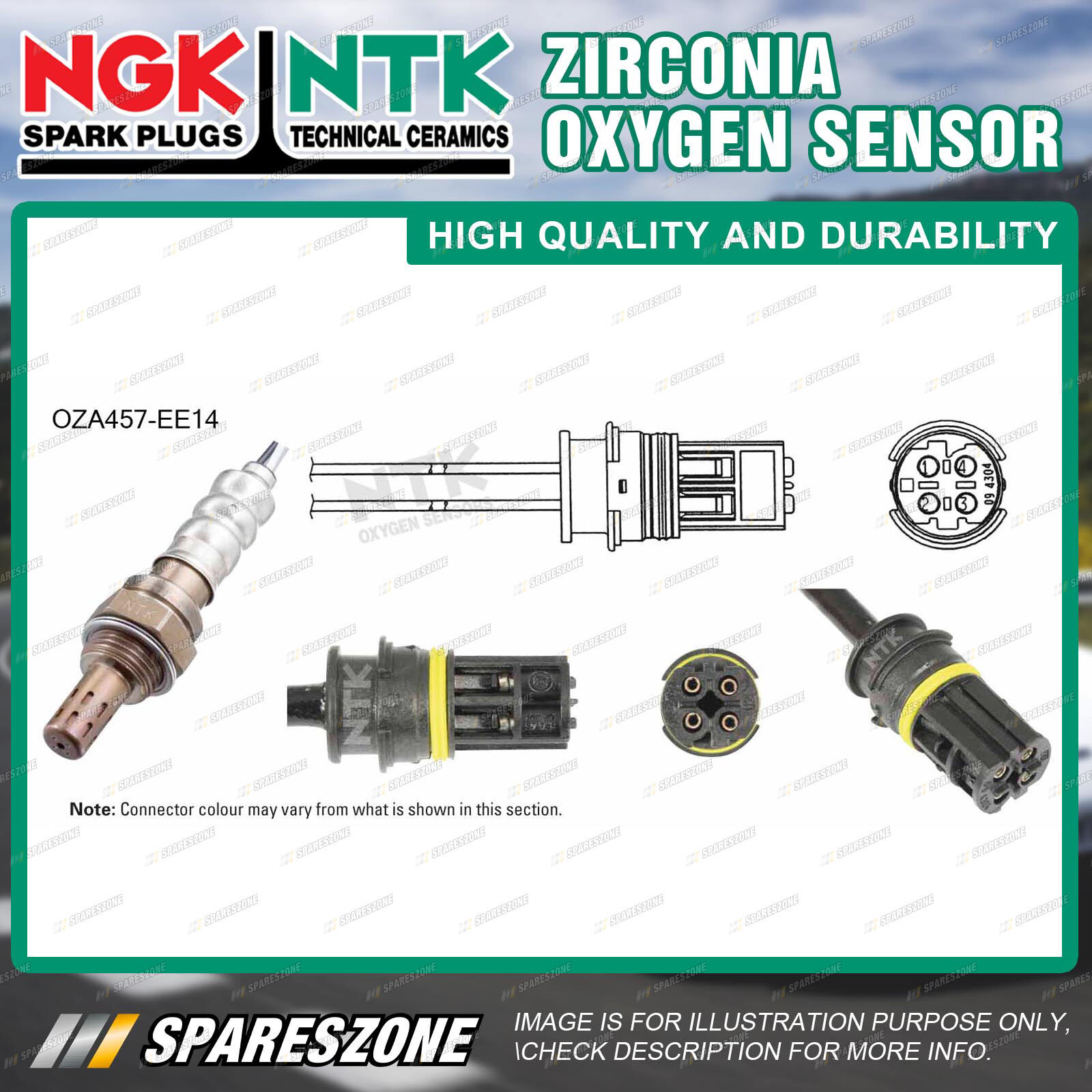 NTK Zirconia Oxygen Sensor for Bmw 5 7 Series E39 E38 M5 E39 X5 E53 ...