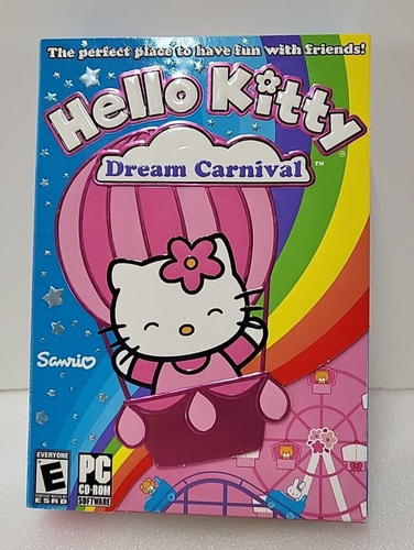 Sanrio Hello Kitty Dream Carnival PC CD-ROM Game New Sealed Windows 98 VNTG 2003 755142710644| eBay