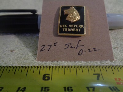 27th Infantry D-22 Unit Crest, DI, DUI (DRAW#232) | eBay