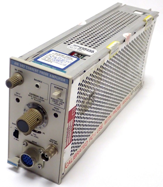 Tektronix Tm503 Chassis W/ AM503 Am 503 Current Probe Amplifier Plug ...