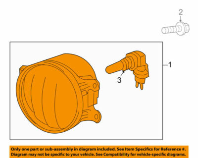 81220-0D042 Toyota Lamp assy, fog, lh 812200D042, New Genuine OEM Part ...