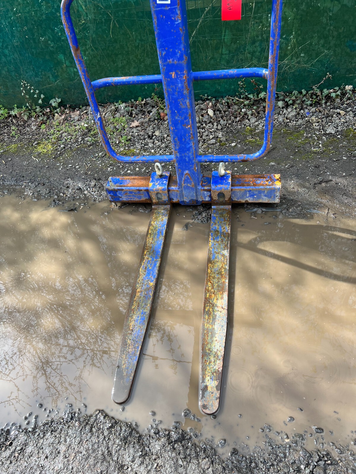 Conquip Pallet Fork Grabs 2000kg Lifting Attachment Digger Crane ...