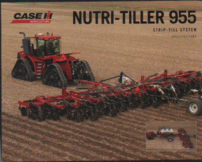 Case IH "Nutri-Tiller 955" Strip-Till Application System Brochure ...