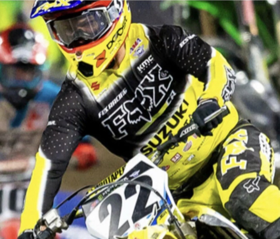 CUSTOM DESIGN JERSEY MOTOCROSS SUPERCROSS CHAD REED TOYOTA YOSHIMURA ...