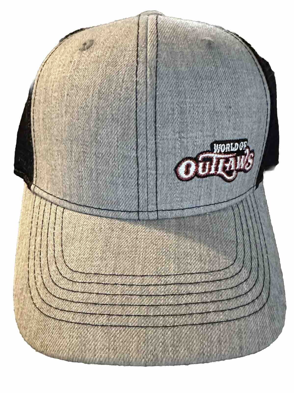 World Of Outlaws Adjustable SnapBack Mesh Ball Cap/Hat, Racing | eBay