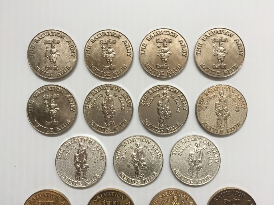 Lot of 17 Salvation Army Kettle Klub Club Platinum Gold Silver Member ...