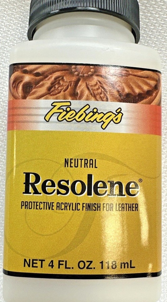 Fiebing's Acrylic Resolene Sealer Leathercraft Neutral/ Brown/Black - 4 ...