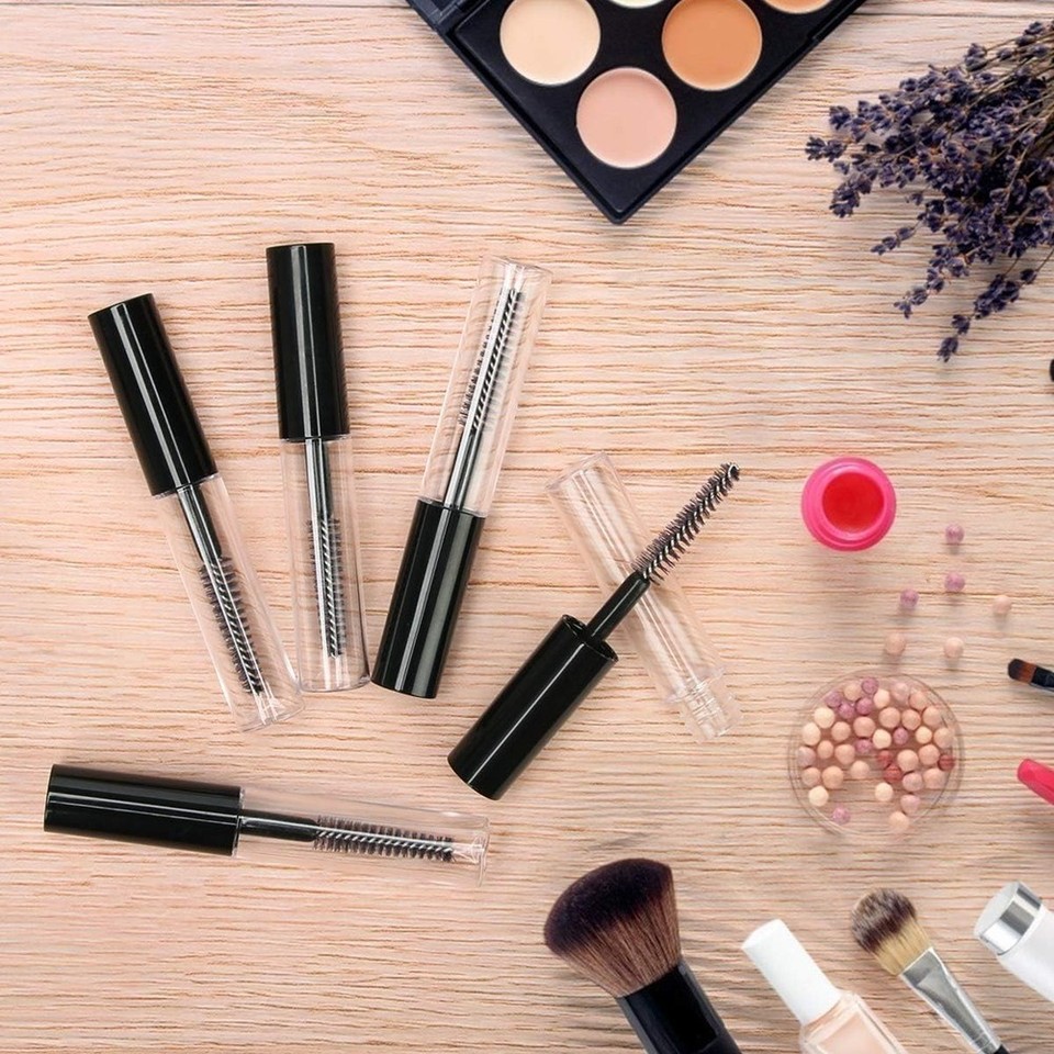 10Pcs 10ml Mascara Empty Tube, Trial Lip Glaze Transparent ...