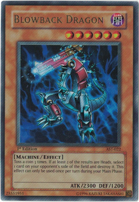 Yu-Gi-Oh! Blowback Dragon (NM) 1st edition Ultra Rare AST-022 | eBay