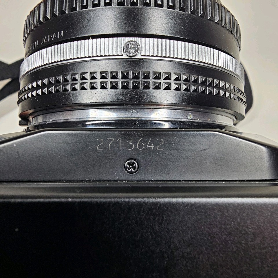 Nikon N2000 camera with Nikon Series E 50mm 1:1.8 Lens & Case Made In ...