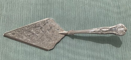 Vintage GRENADIER EPNS Silver Plate Kings Pattern Cake / Pie Slice ...