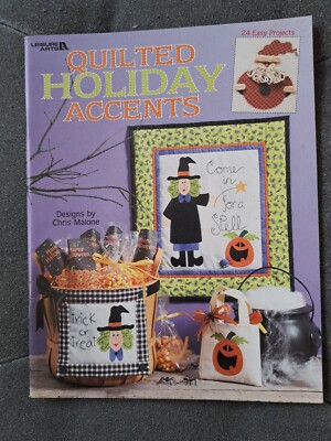Quilted Holiday Accents Pattern Book Leisure Arts 24 Easy Patterns ...