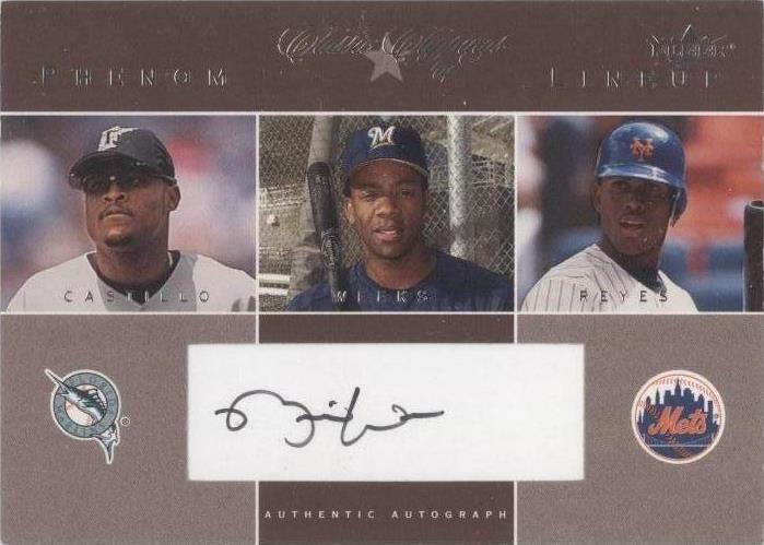 2004 Fleer Classic Clippings - Phenom Lineup Jose Reyes, Luis Castillo ...