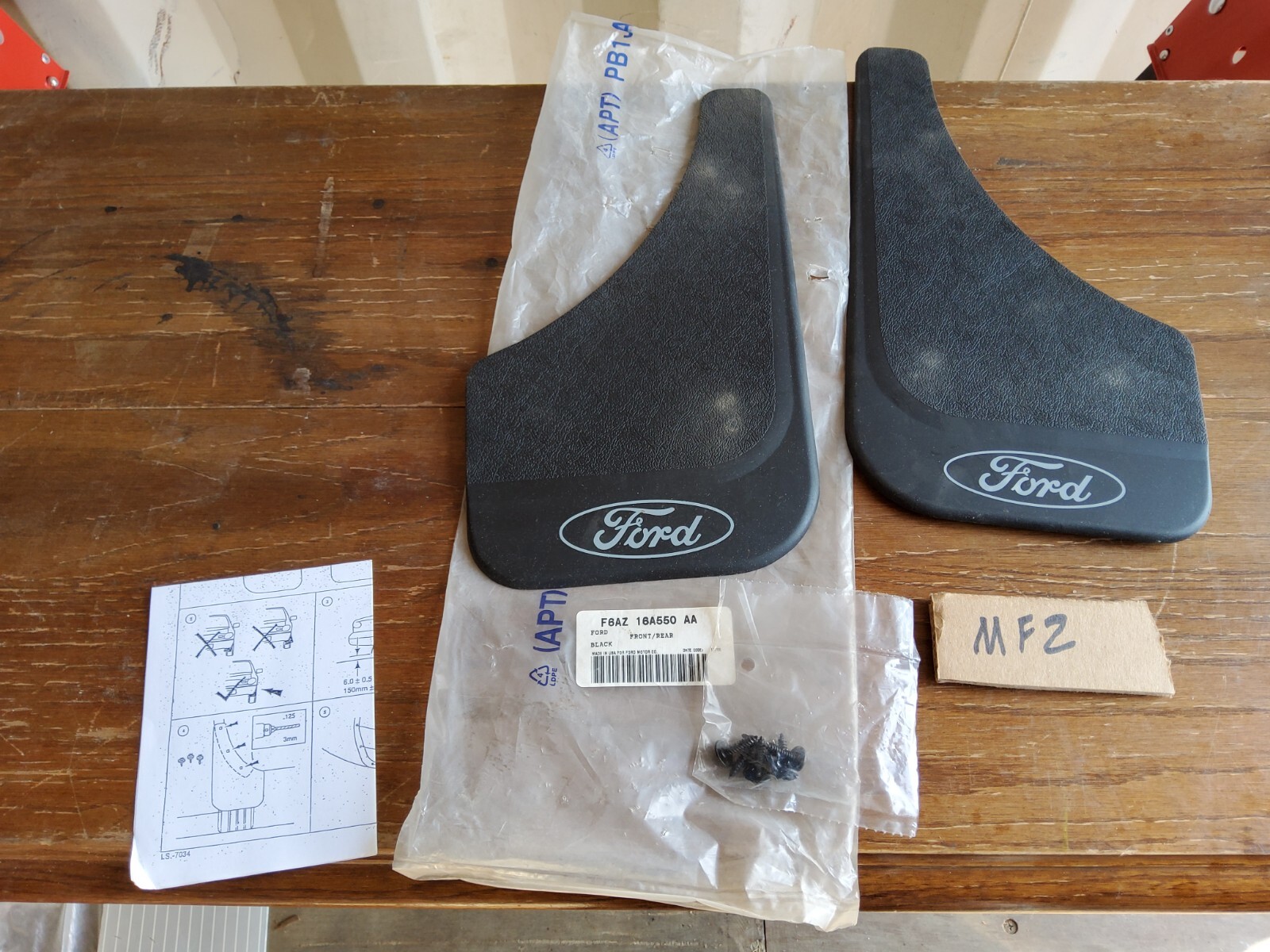 NEW OEM Ford Fiesta Escape Focus Taurus Transit Splash Guards Flat MUD ...