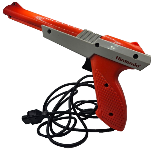 1985 Nintendo Zapper - Light Gun - Orange - Model: NES-005 TESTED ...