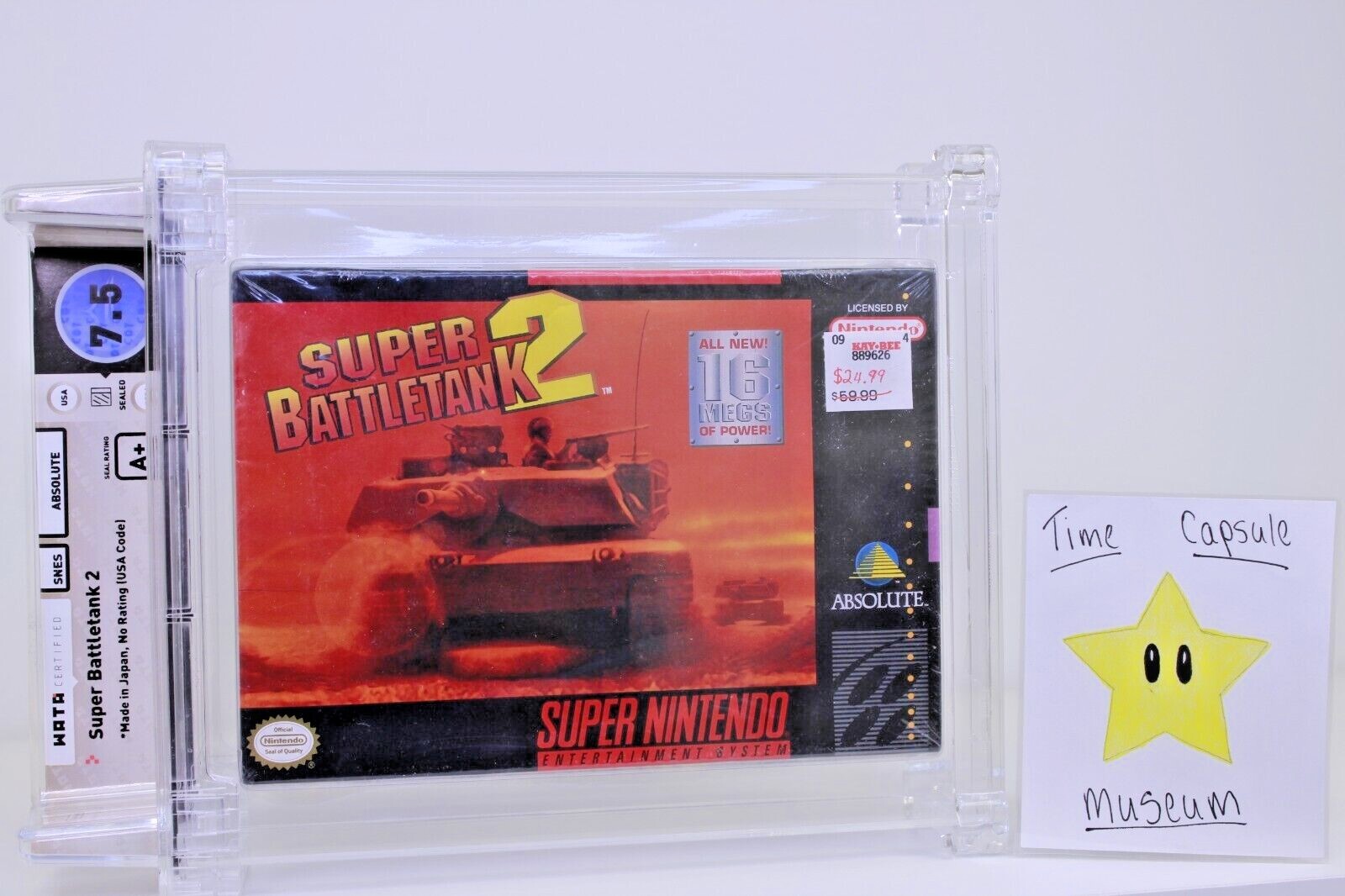 Super Battletank 2 (Super Nintendo Entertainment System, 1994 ...