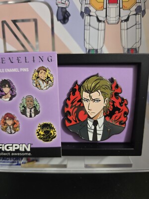 Solo Leveling Pin Collectible Enamel FigPin Woo Jin Chul Y245 Common ...