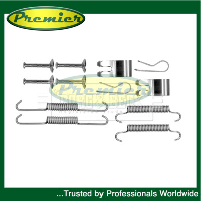 Premier Rear Handbrake Brake Shoes Fitting Kit Fits Land Rover ...