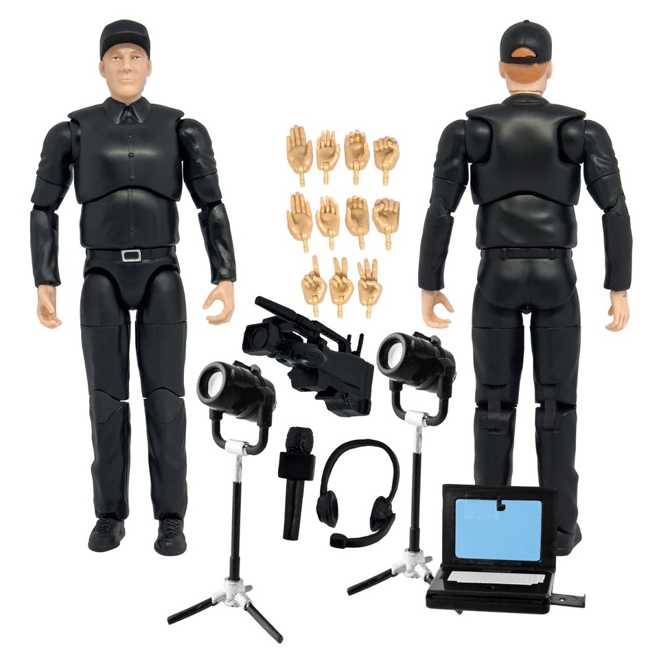 Ultimate TV Camera Man & Accessory Set for WWE & AEW Wrestling Action ...