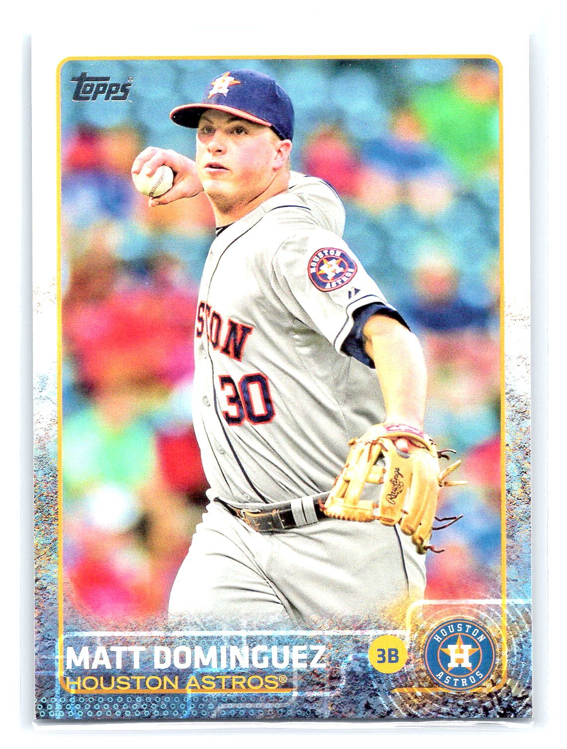 2015 Topps Baseball #135 Matt Dominguez Houston Astros | eBay
