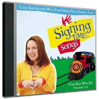 Signing Time! Songs: Come Sing With Us! Volumes 7-9 - Audio CD - VERY ...