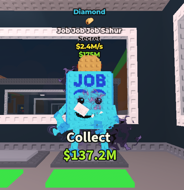 Diamond Job Job Job Sahur 2.4M/s (ROBLOX STEAL A BRAINROT) 100%RELIABLE ...