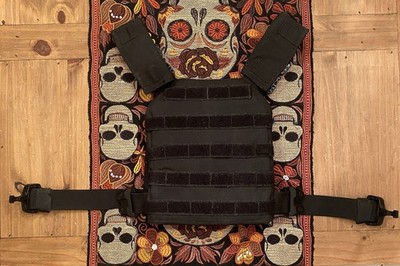 AR500 Micro Plate Carrier - Black - Cobra Buckles (8x10 Plates Only ...