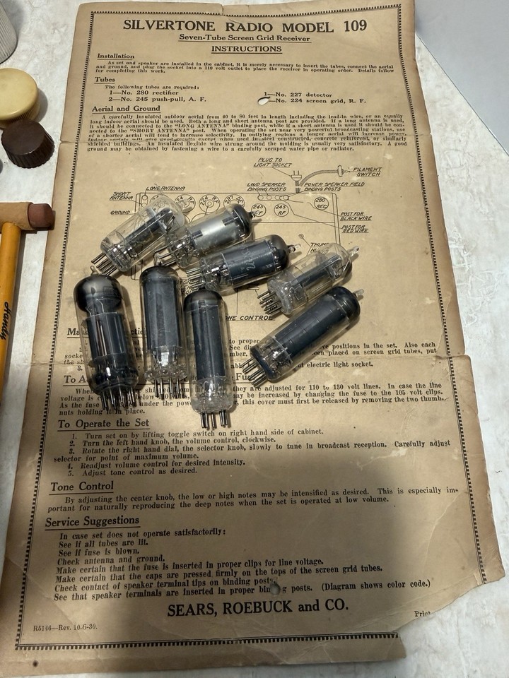 Vintage Heathkit Model GD-1B + Wards Electron Tube Handy Tube Tapper ...