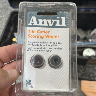 Anvil Tile Cutter Scoring Wheel 2 Pack 1003132076 Tungsten Carbide | eBay