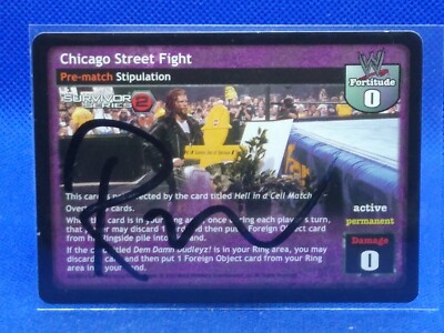 AUTOGRAPH Raven 2003 Comic Images WWE RAW DEAL Game Card | eBay