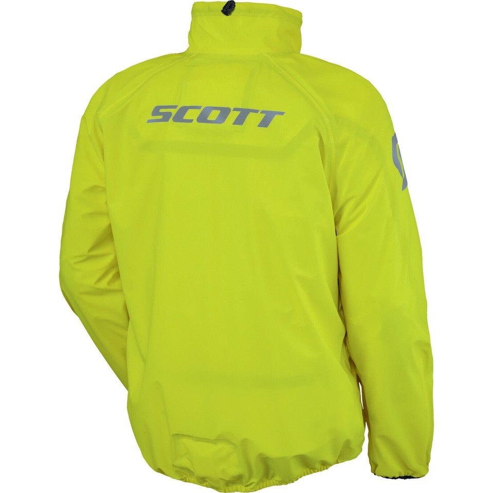SCOTT Waterproof Motorcycle Jacket ERGONOMIC PRO DP Rain YELLOW ADV ...