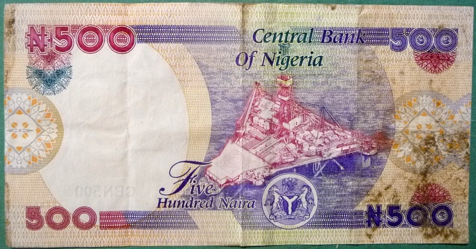 NIGERIA 500 NAIRA NOTE FROM 2018, P30 q | eBay
