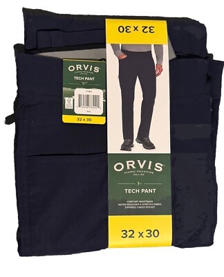Orvis Men's Tech Pant Color Blue Size 32x30 NWT | eBay