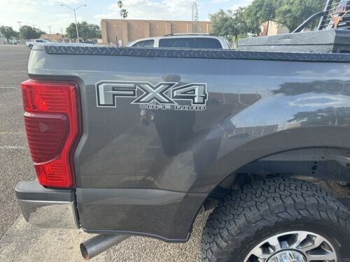 SET 2: Ford F250 F350 FX4 Off Road Decals FG Stickers bed Side Black ...